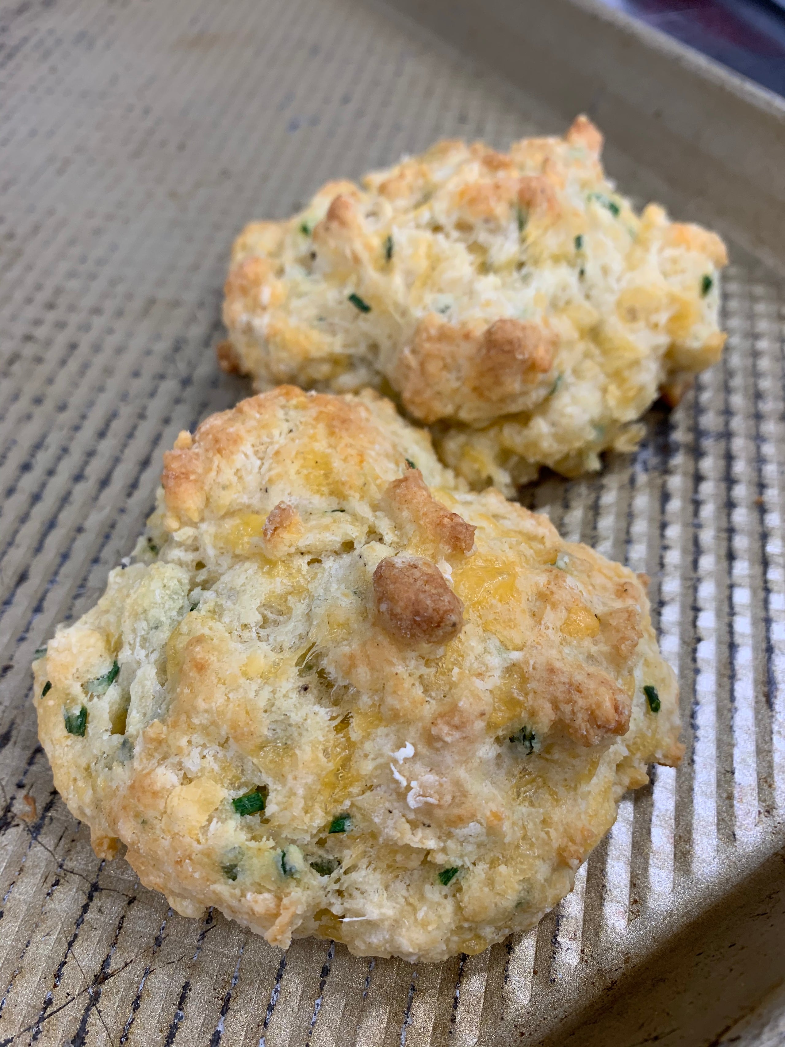 Cheddar Chive Biscuits | Dancing Kitchen